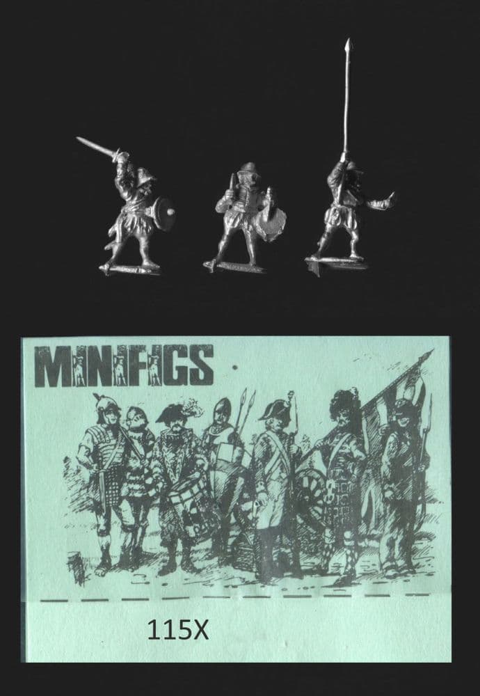 Minifigs 15mm Renaissance Mid-Late 16th C 115X French Catholic Command ...