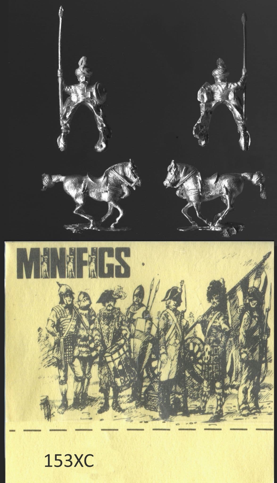 Minifigs 15mm Renaissance Ottoman Turks 153XC Akinji Light Cavalry ...