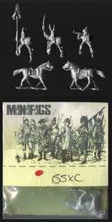 Minifigs 15mm Renaissance Ottoman Turks 155XC Feudal Spahi Command x 3 ...