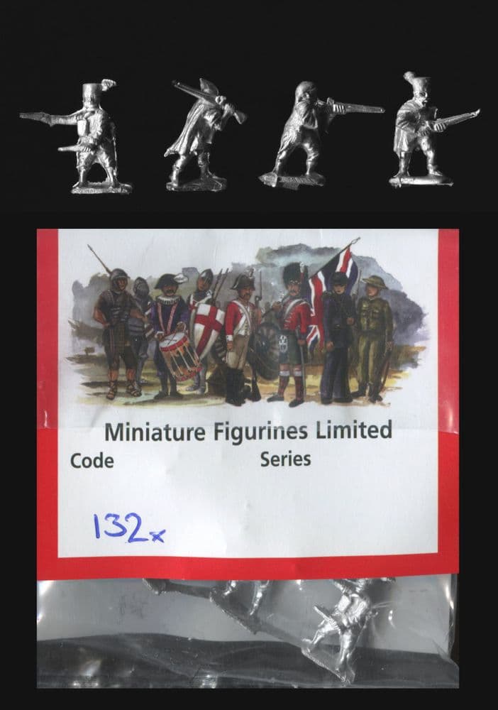 Minifigs 15mm Thirty Years War 132X Grenz Light Infantry x 8 assorted figs