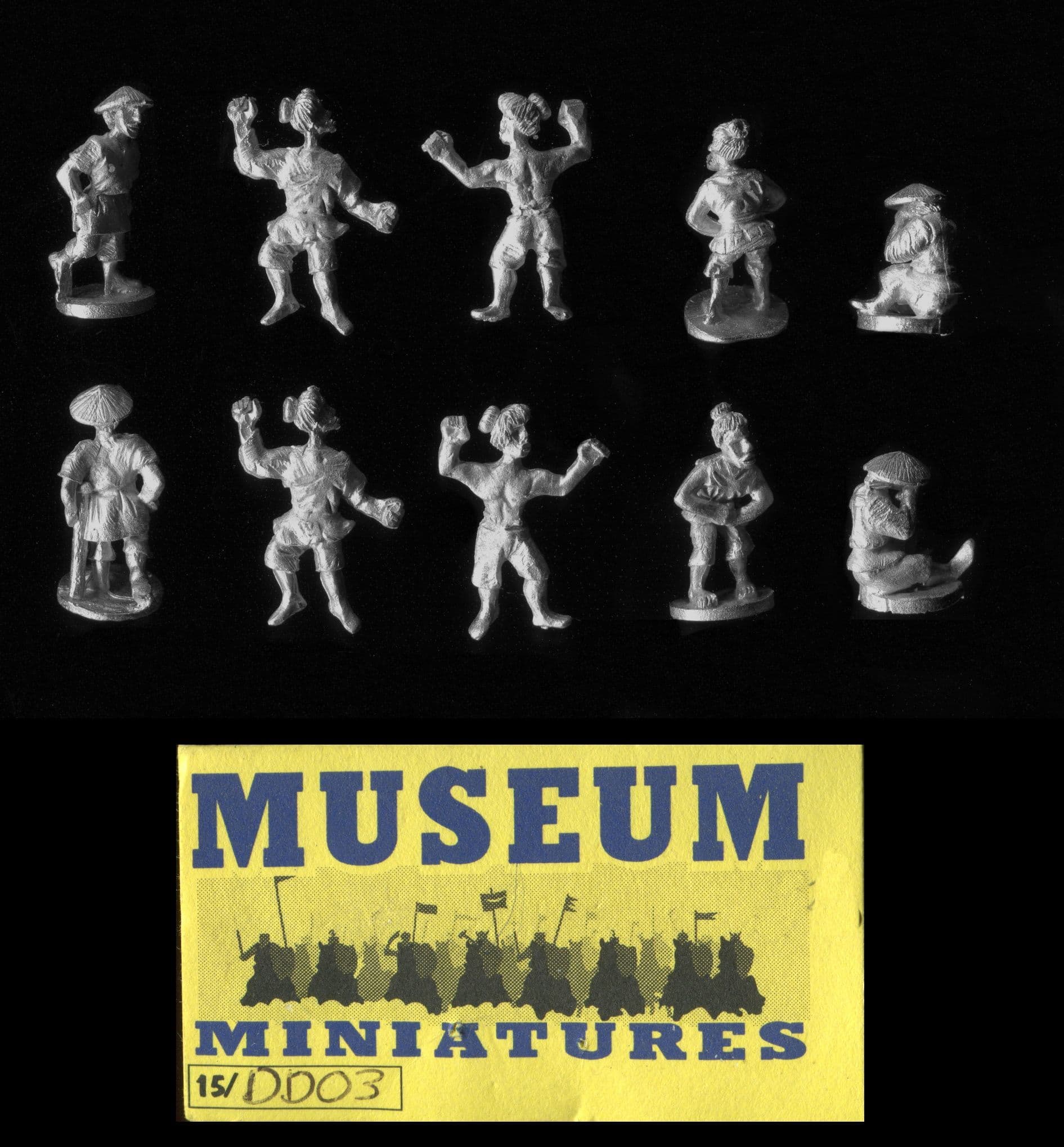 Museum Miniatures 15mm Ancients DD03 Chinese Male Casualties x 10