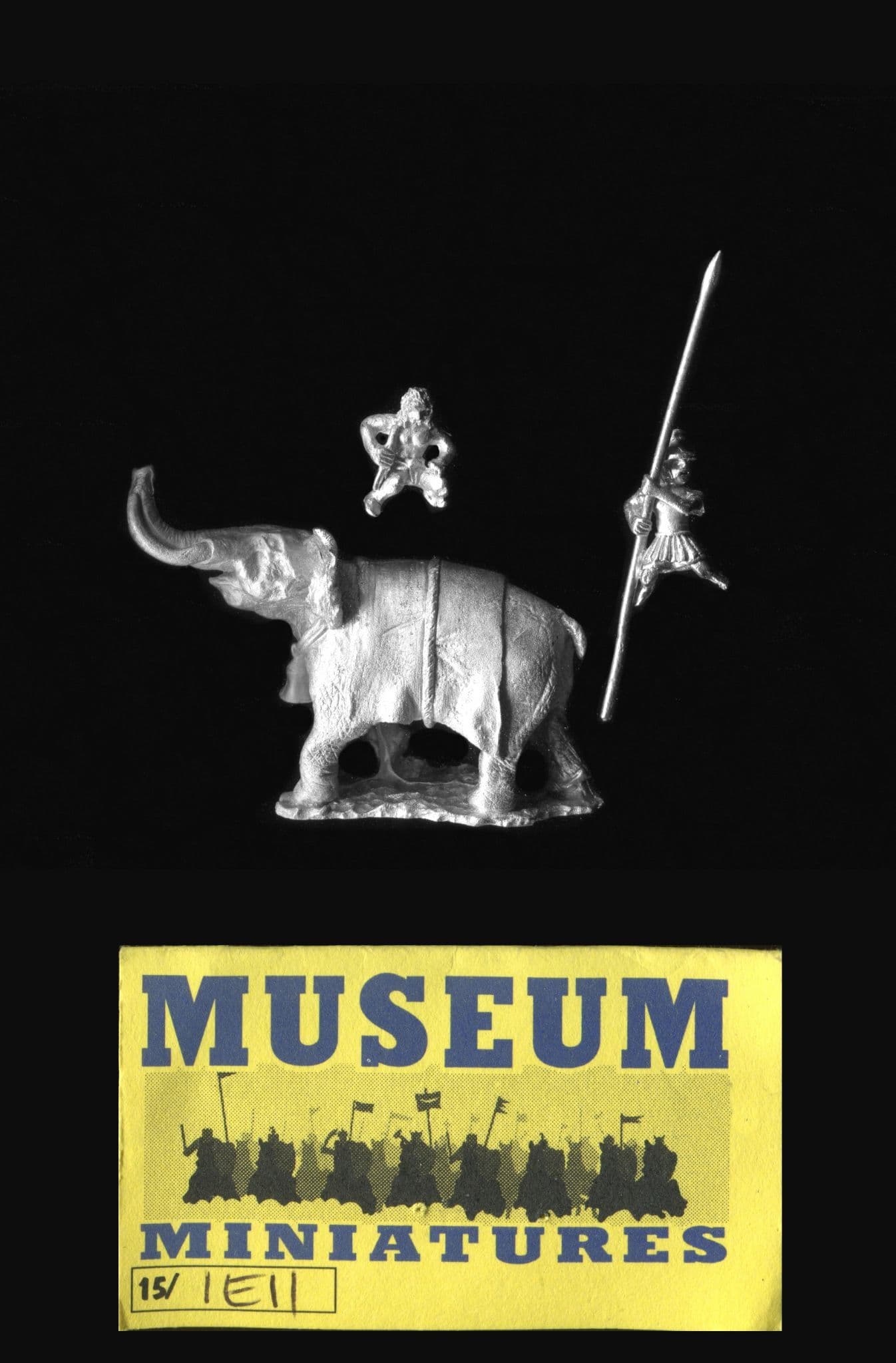 Museum Miniatures 15mm Ancients IE11 Macedonian Elephant with Mahout ...