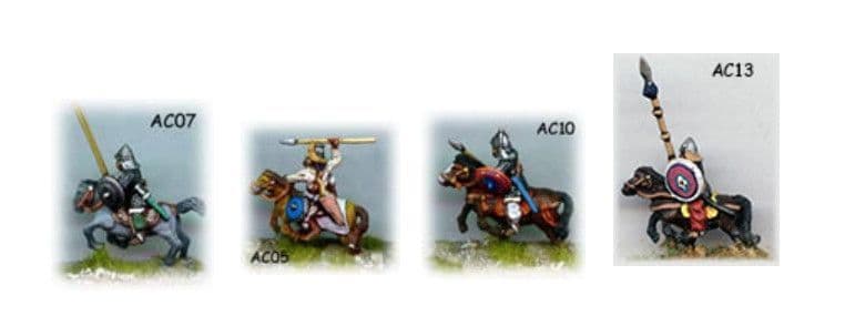 Museum Miniatures 15mm Arab AC07 Arab Heavy Lancer x 4