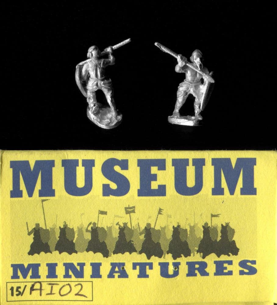 Museum Miniatures 15mm Arab AI02 Turkish Infantry with Javelin & Shield ...
