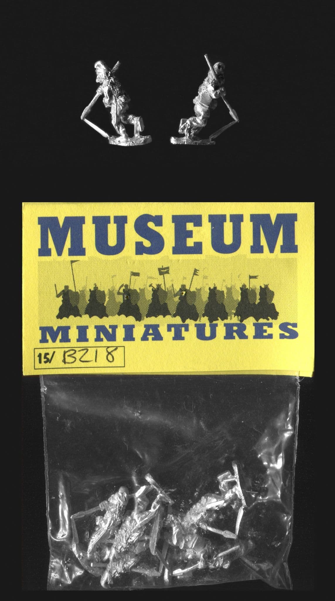 Museum Miniatures 15mm Byzantine Infantry BZ18 Almughavar Mercenary ...