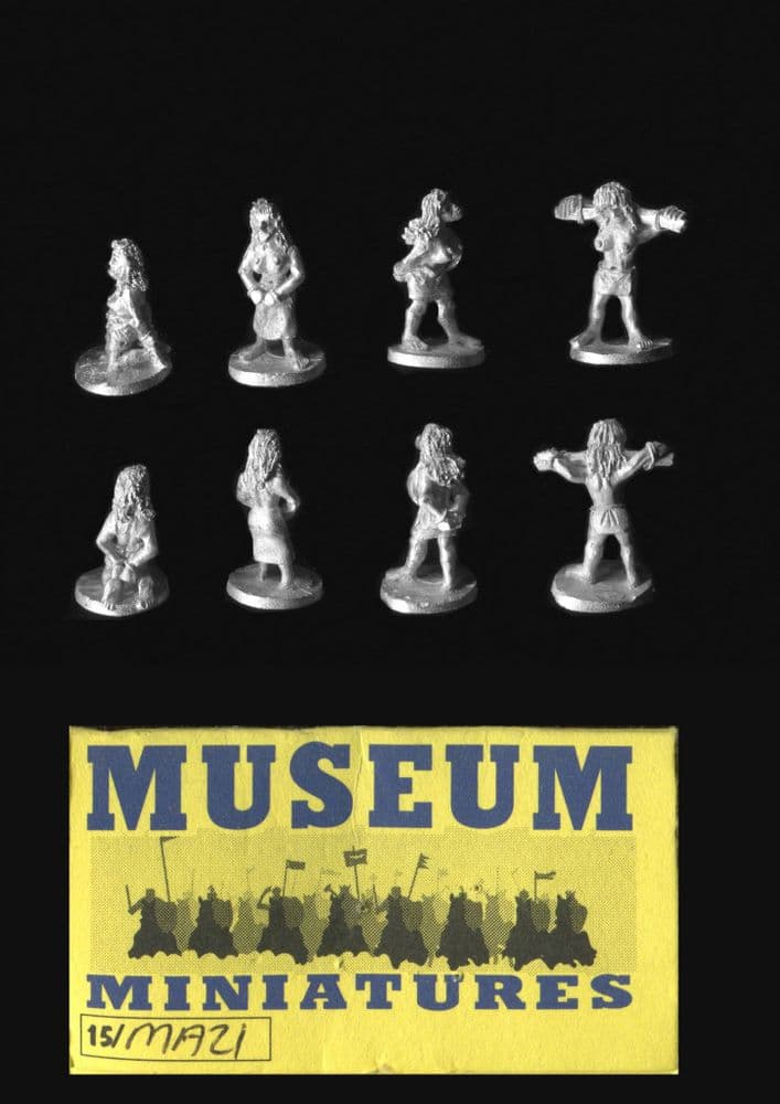 Museum Miniatures 15mm Captives MA21A Female Captives Mediterranean 8 figs