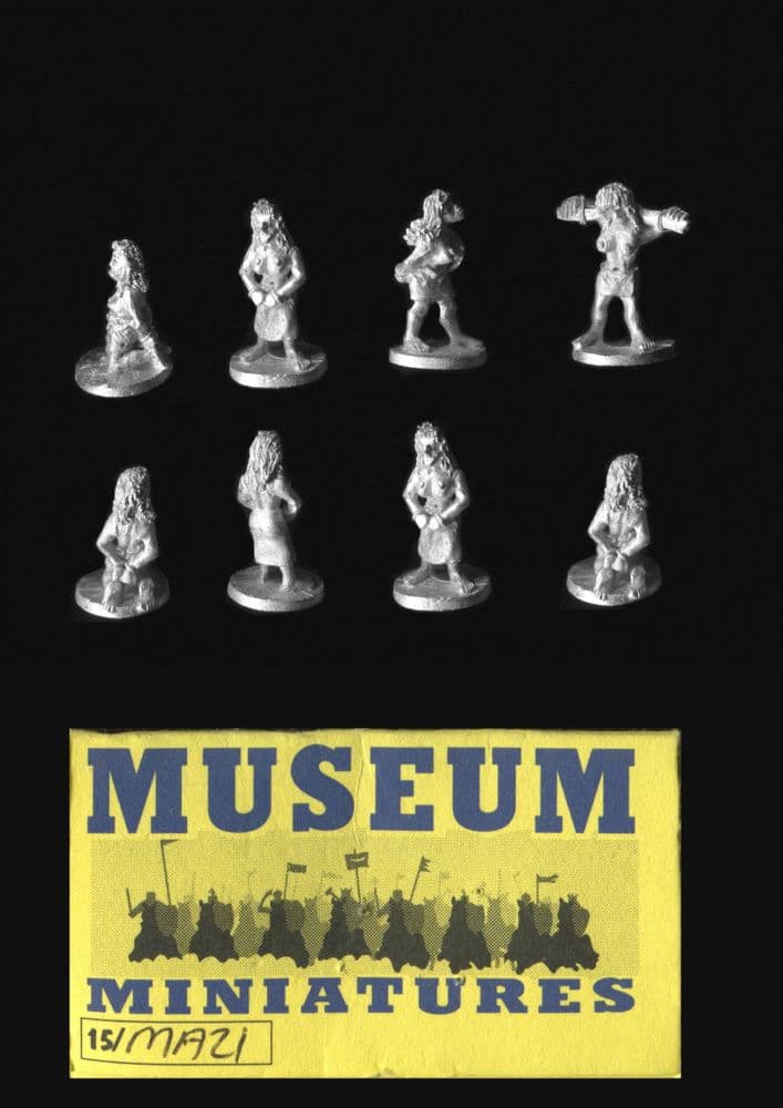 Museum Miniatures 15mm Captives MA21B Female Captives Mediterranean 8 figs