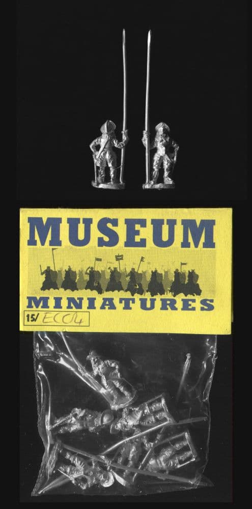 Museum Miniatures 15mm ECW EC04 Pikemen HI Pike Upright x 8