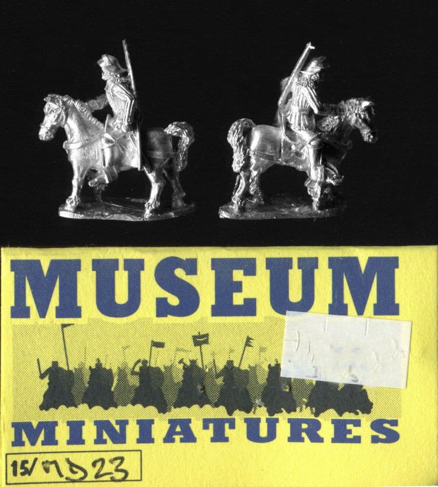 Museum Miniatures 15mm Medieval MD23 French Mounted Archers x 4