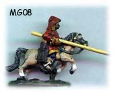 Museum Miniatures 15mm Mongols MG08 Mongol Touman LC/MC Lance x 4