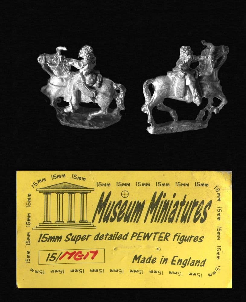 Museum Miniatures 15mm Mongols MG17 Khwarismian Sogdian Horse Archers x 4