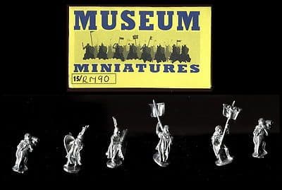 Museum Miniatures 15mm Republican Roman RM90 Infantry Command x 6