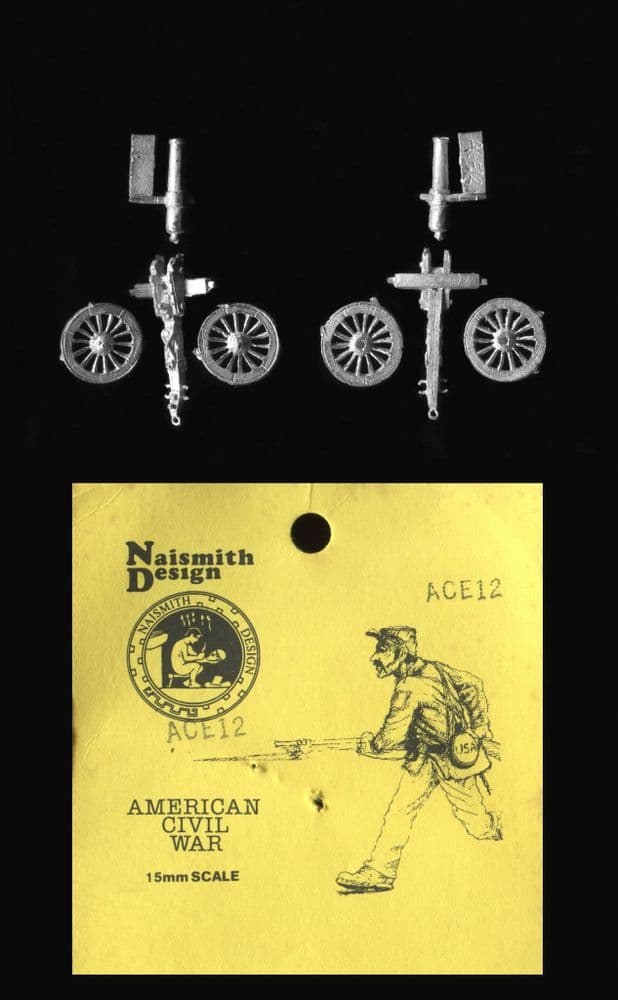 Naismith Design 15mm ACW Equipment ACE12 12pdr Blakely Rifle 2 models