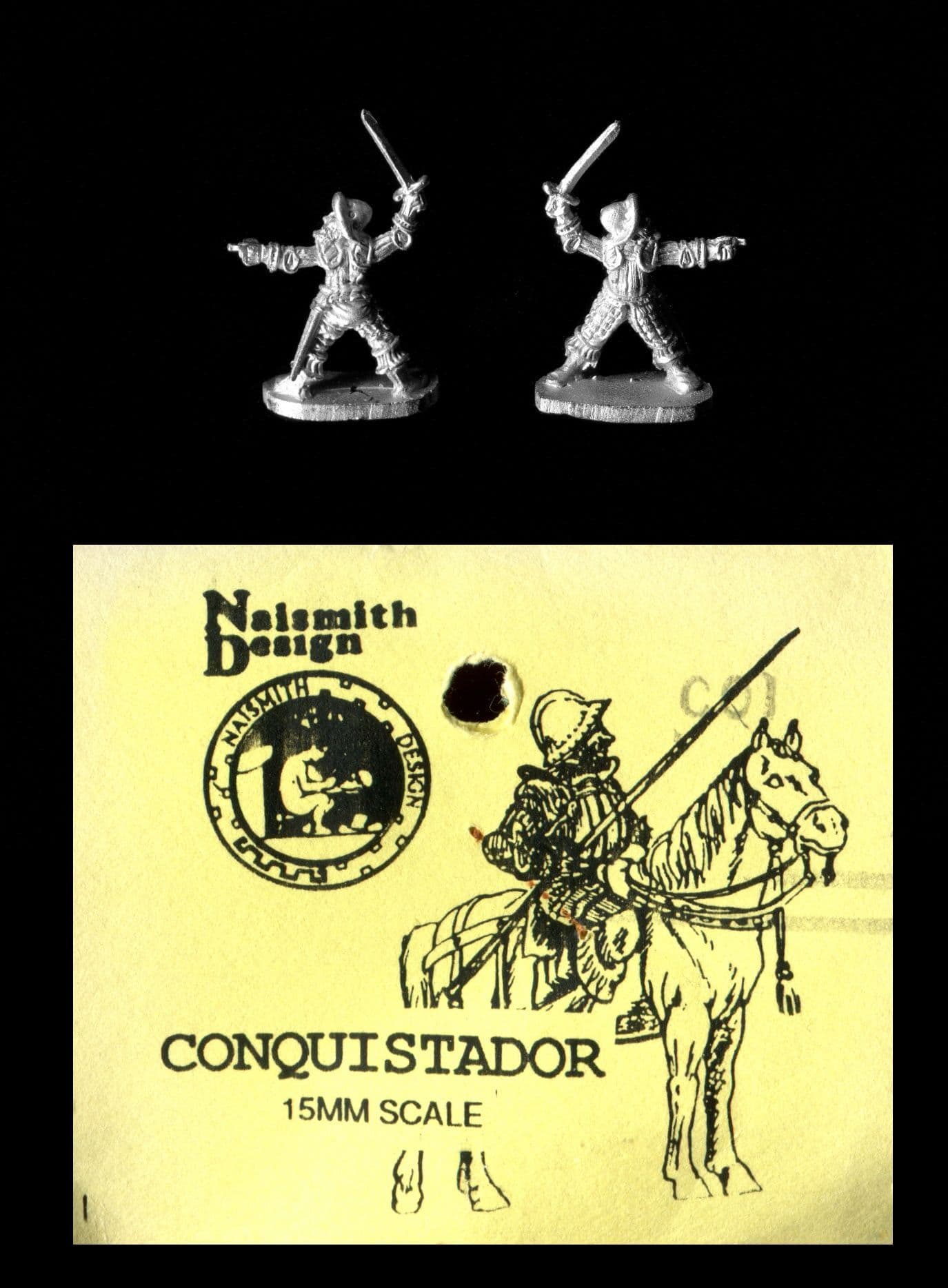 Naismith Design 15mm Conquistador Range CQ01 Conquistador Officer 6