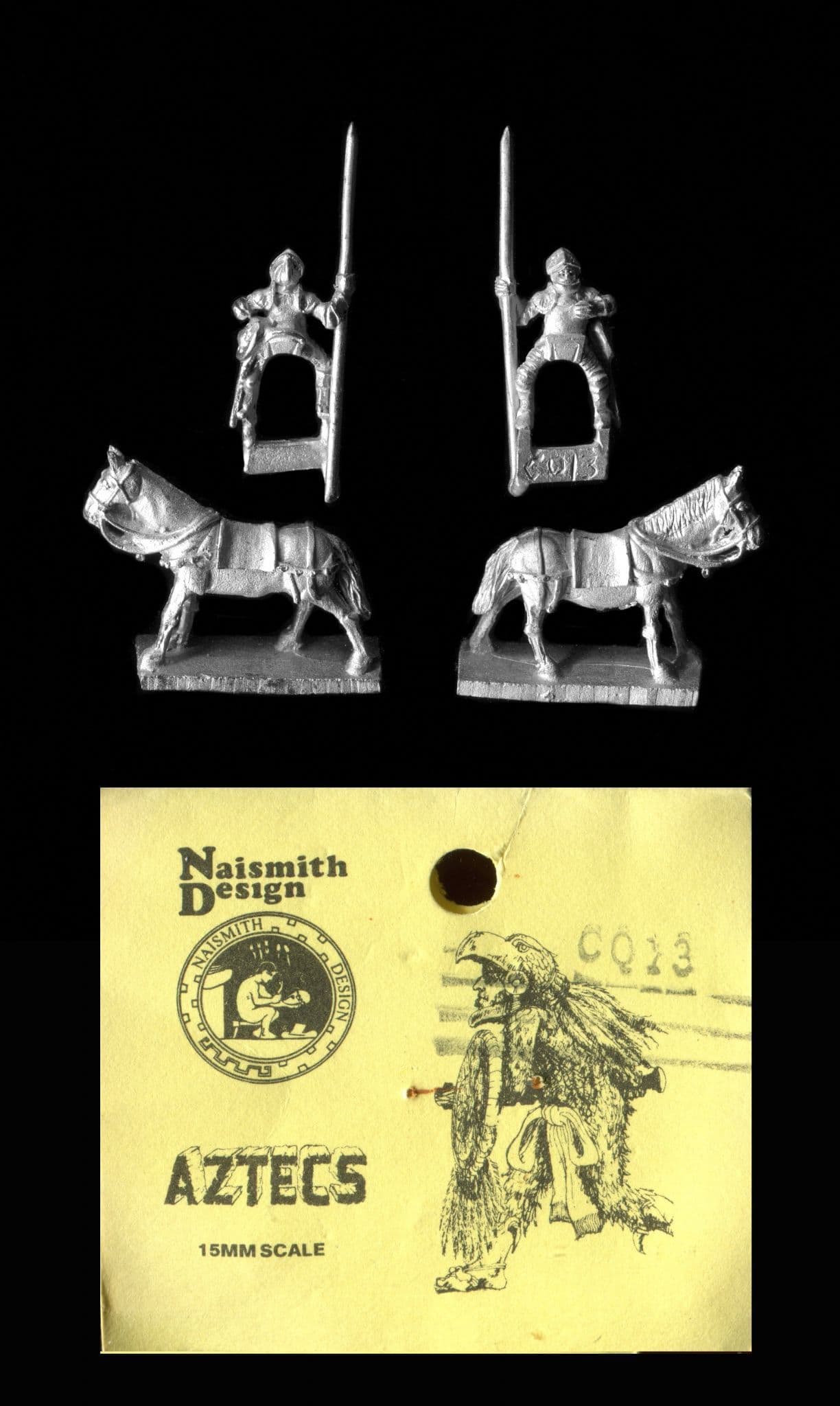 Naismith Design 15mm Conquistador Range CQ13 Mounted Conquistador Heavy ...