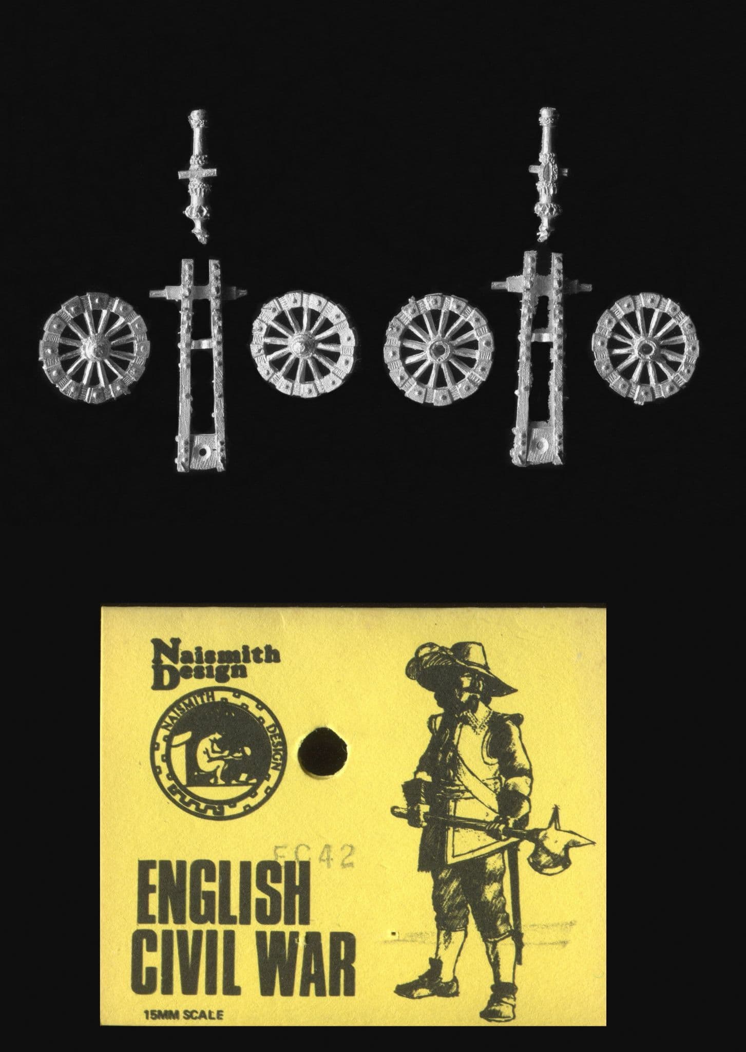 Naismith Design 15mm ECW Artillery EC42 Medium Gun 2 models
