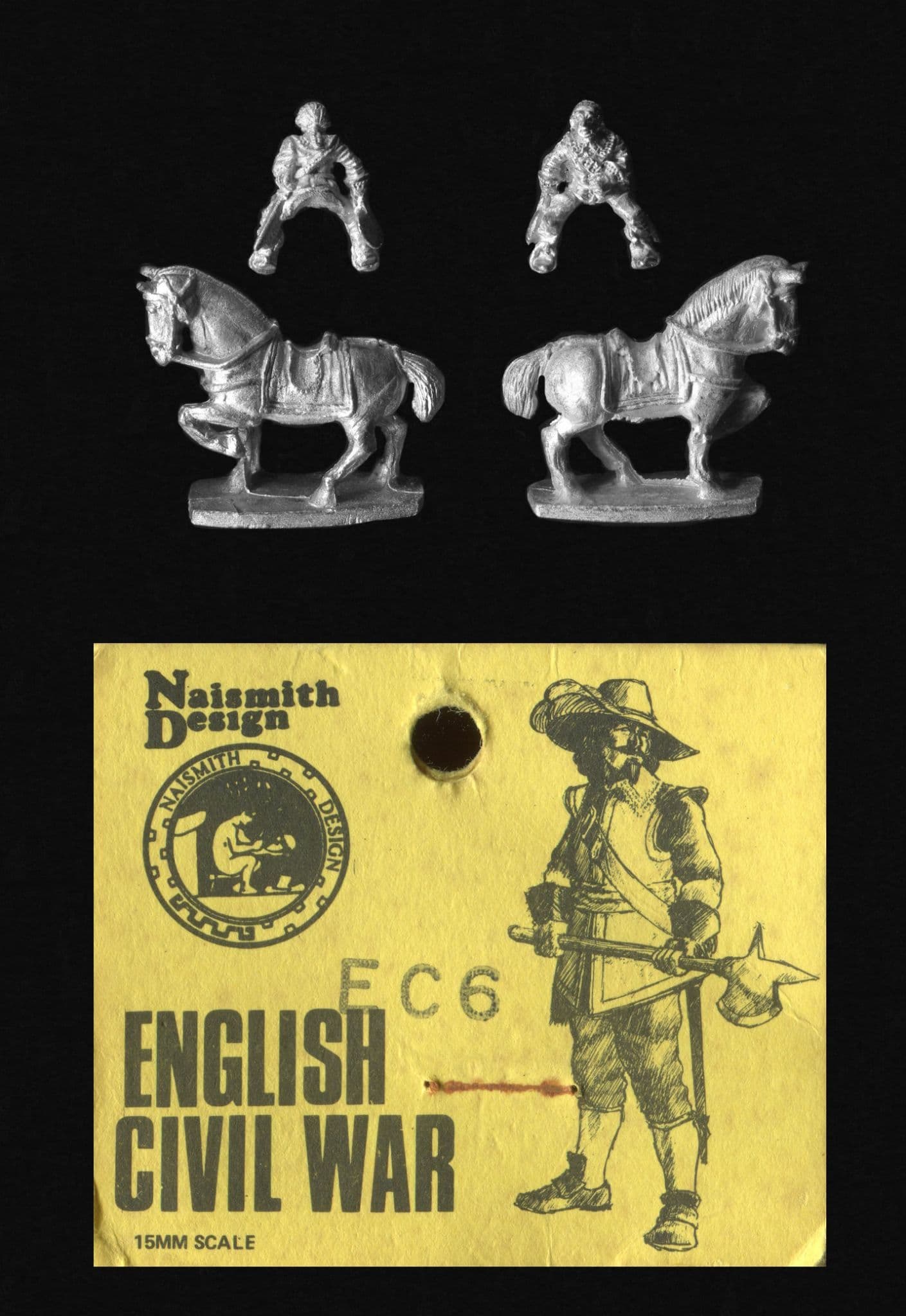 Naismith Design 15mm ECW Montrose Army EC06 Mounted Scottish Officer 3