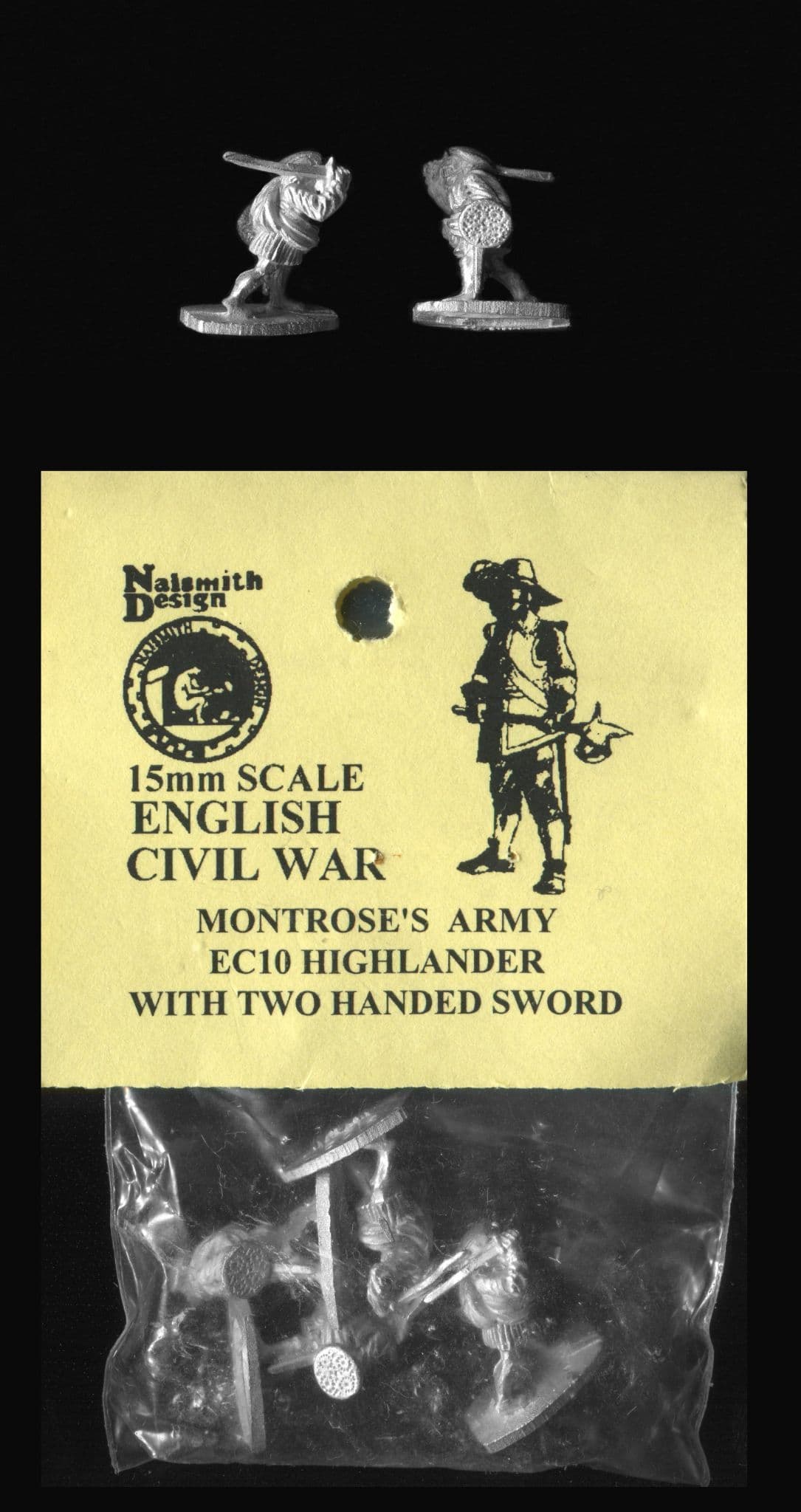 Naismith Design 15mm ECW Montrose Army EC10 Highlander with Claymore ...