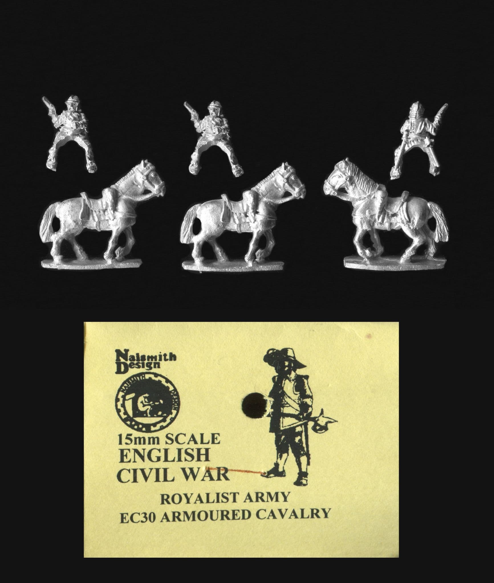 Naismith Design 15mm ECW Royalist Army EC30 Armoured Cavalry with Pistols 3