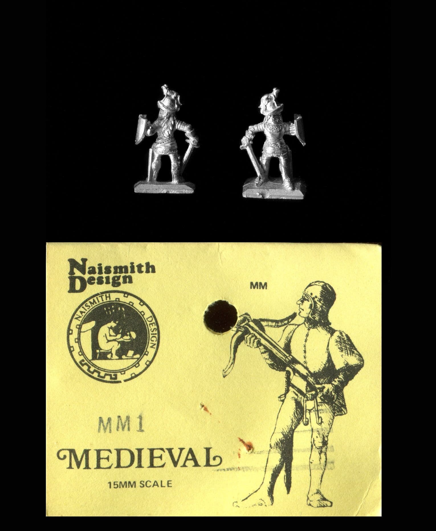 Naismith Design 15mm Medieval HYW MM01 Dismounted Knight Heraldic Crest ...