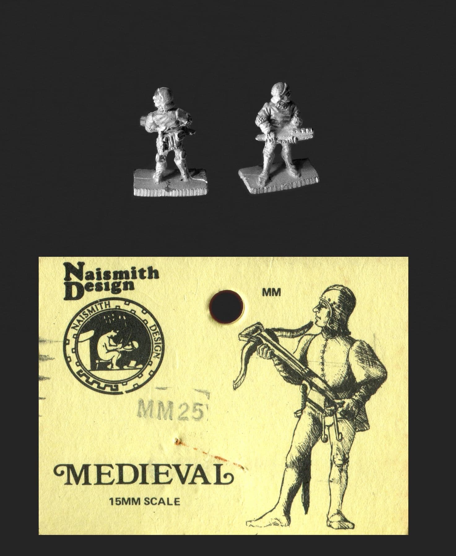 Naismith Design 15mm Medieval HYW MM25 Hand Gunner 6