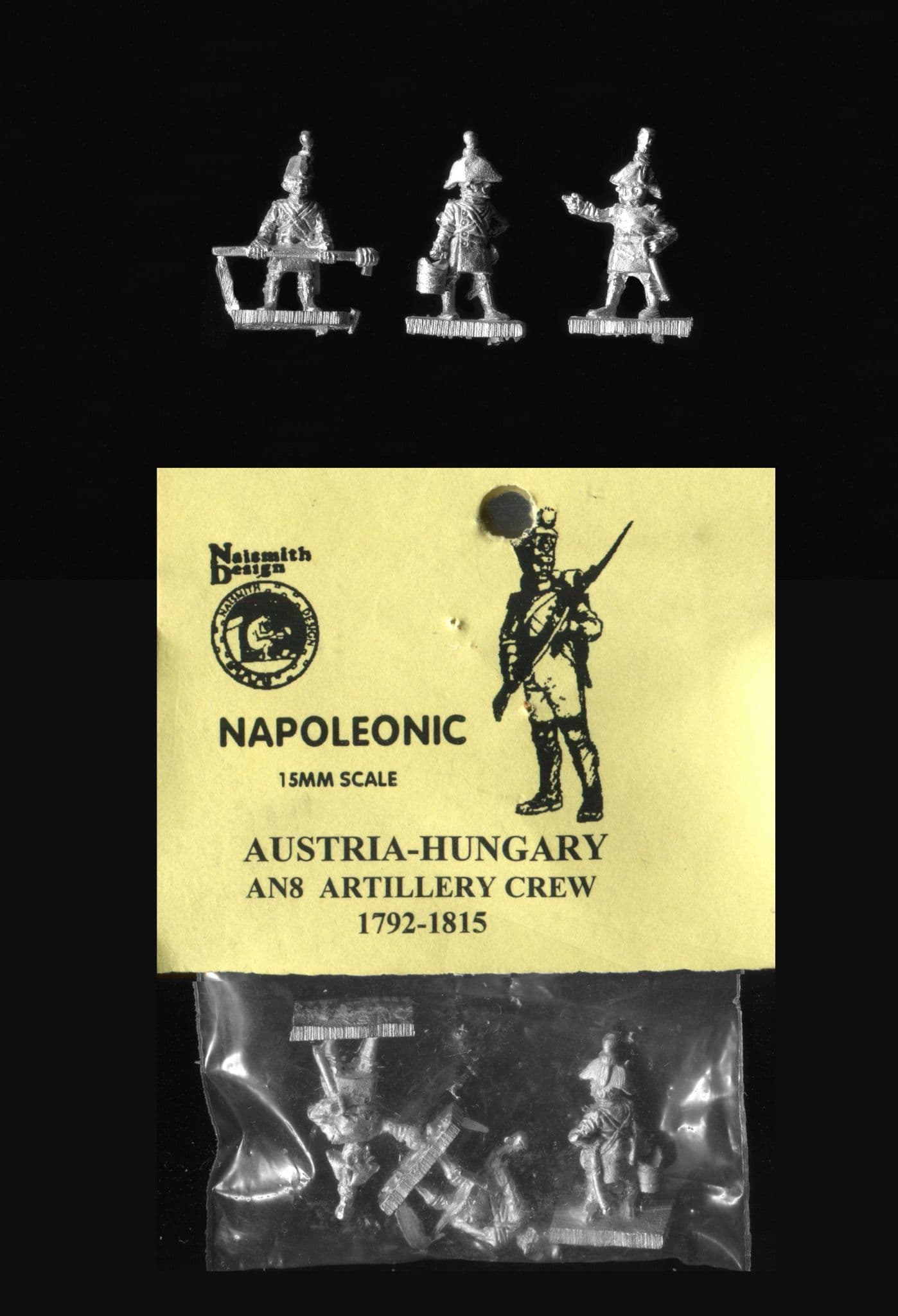 Naismith Design 15mm Napoleonic Austria-Hungary AN08 Artillery Crew ...