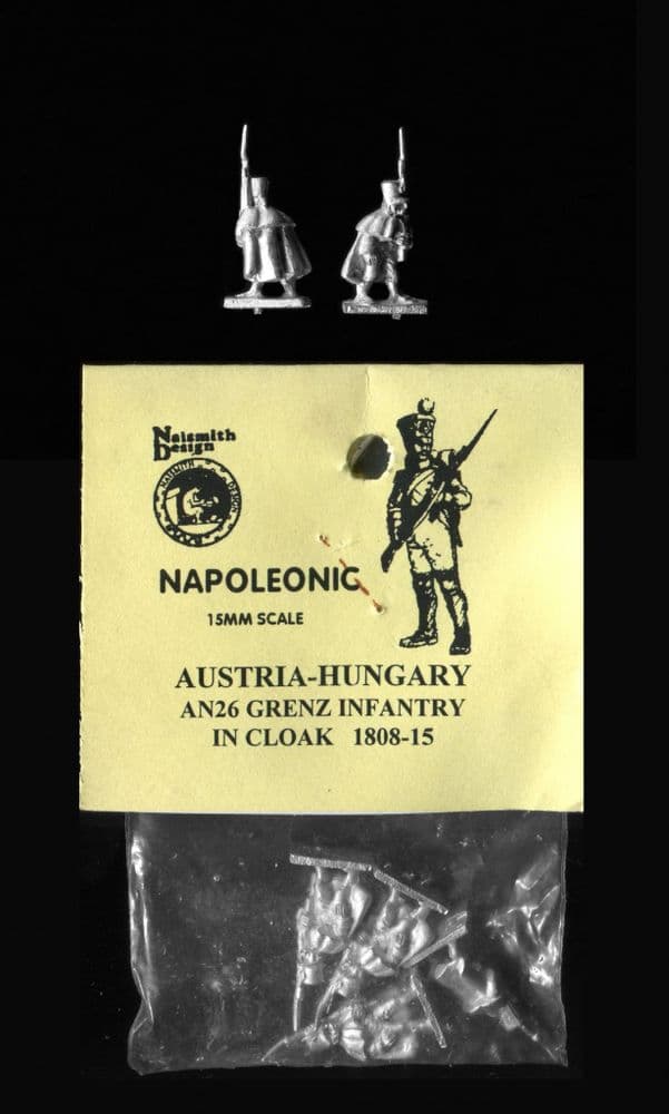 Naismith Design 15mm Napoleonic Austria-Hungary AN26 Grenz Infantry in ...