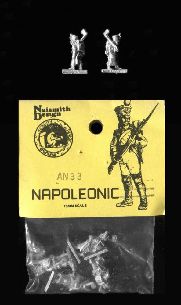 Naismith Design 15mm Napoleonic Austria-Hungary AN33 Pioneer or Sapper ...