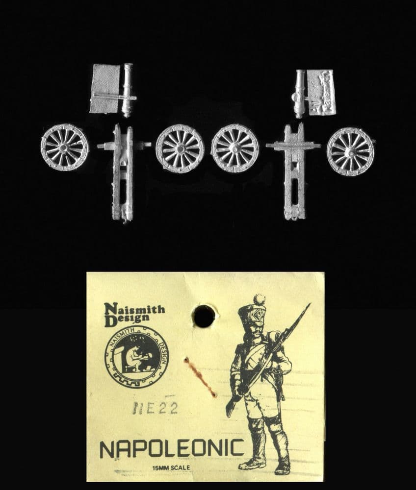 Naismith Design 15mm Napoleonic Austria-Hungary NE22 6pdr Cannon 1792 ...