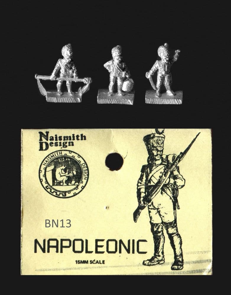 Naismith Design 15mm Napoleonic British BN13 Horse Artillery Crew ...