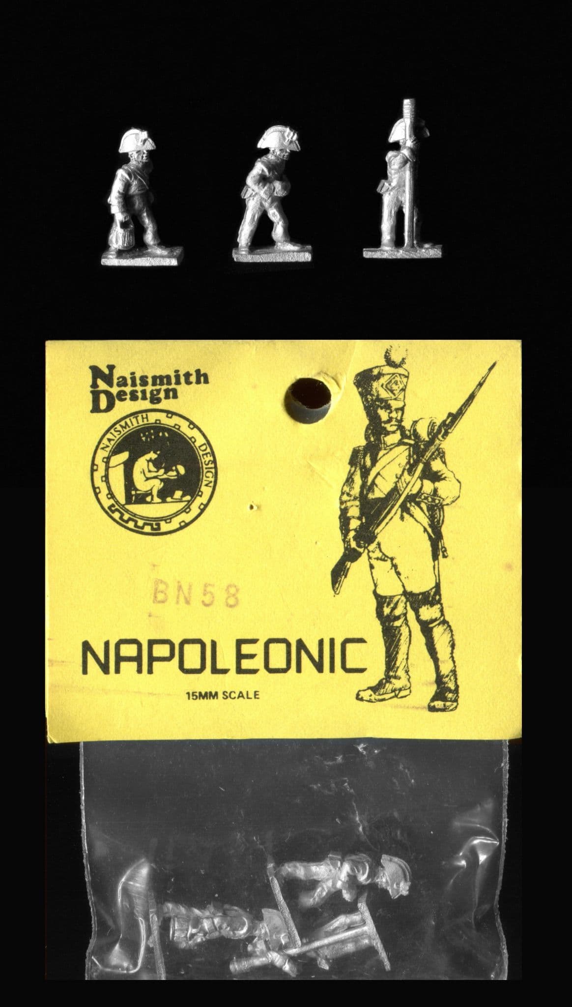 Naismith Design 15mm Napoleonic British BN58 Foot Artillery Bicorne 6