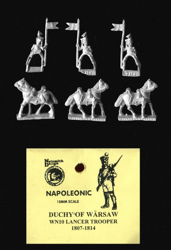 Naismith Design 15mm Napoleonic Duchy of Warsaw WN10 Lancer Troopers 3