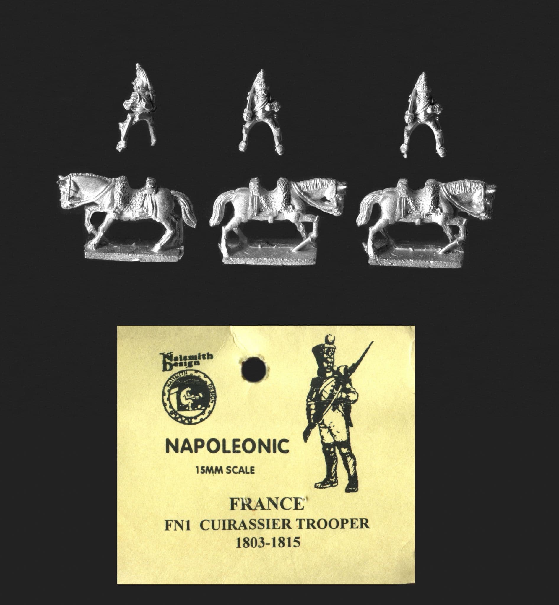 Naismith Design 15mm Napoleonic French FN01 Cuirassier Troopers 1803 ...