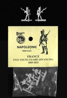 Naismith Design 15mm Napoleonic French FN32 Young Guard Advancing 1809 ...