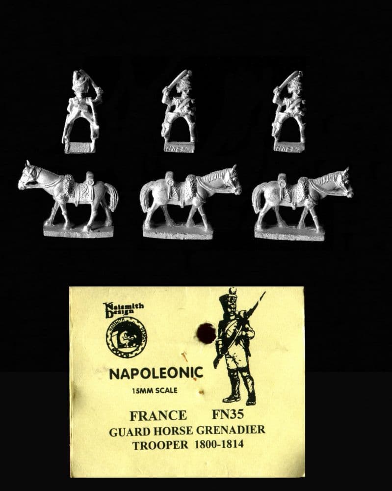 Naismith Design 15mm Napoleonic French FN35 Guard Horse Grenadier ...
