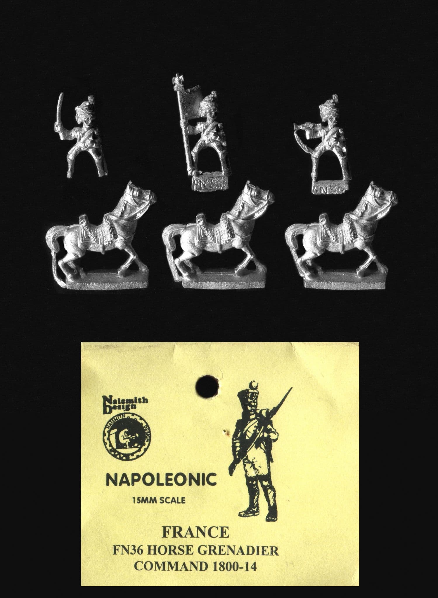 Naismith Design 15mm Napoleonic French FN36 Guard Horse Grenadier ...