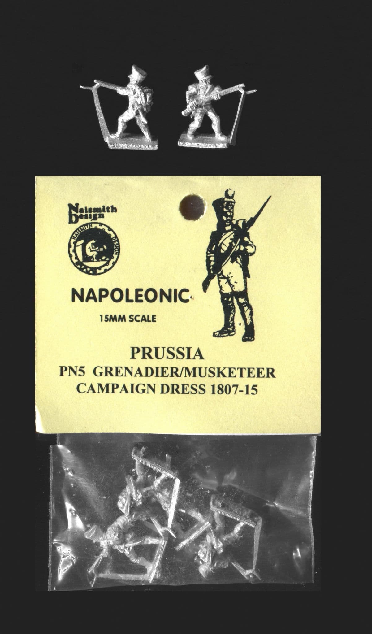 Naismith Design 15mm Napoleonic Prussian PN05 Grenadier/Musketeer ...