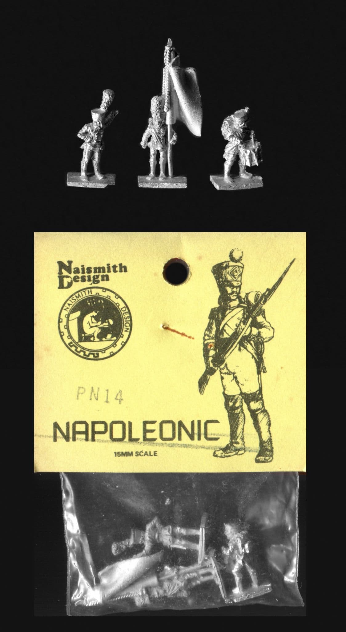 Naismith Design 15mm Napoleonic Prussian PN14 Guard Infantry Command 6