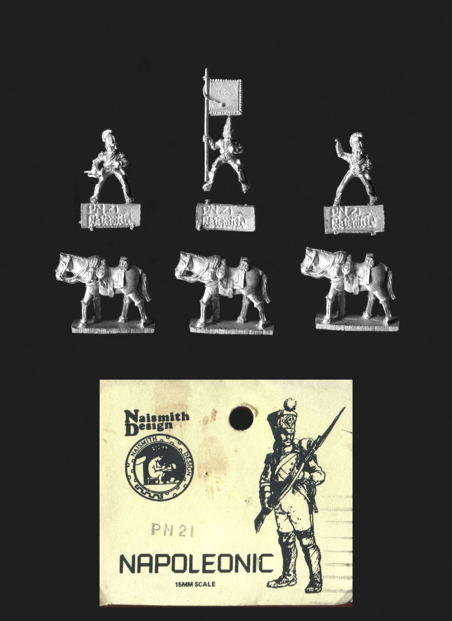 Naismith Design 15mm Napoleonic Prussian PN21 Cuirassier Command 3