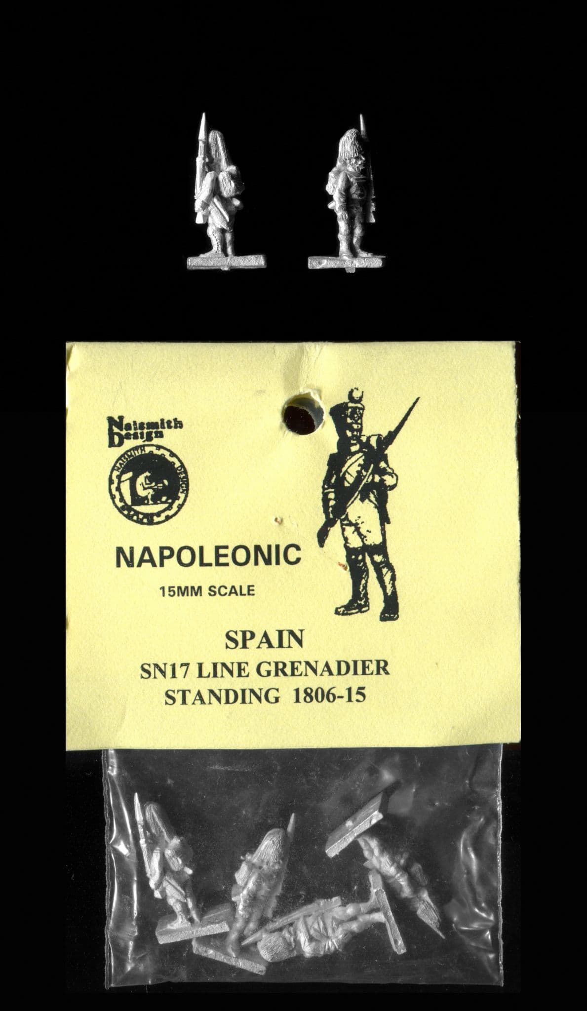 Naismith Design 15mm Napoleonic Spanish SN17 Line Grenadier Standing 6