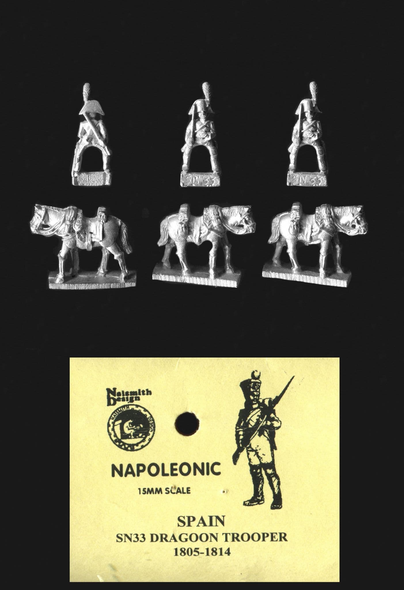 Naismith Design 15mm Napoleonic Spanish SN33 Dragoon Troopers 1806-1814 3