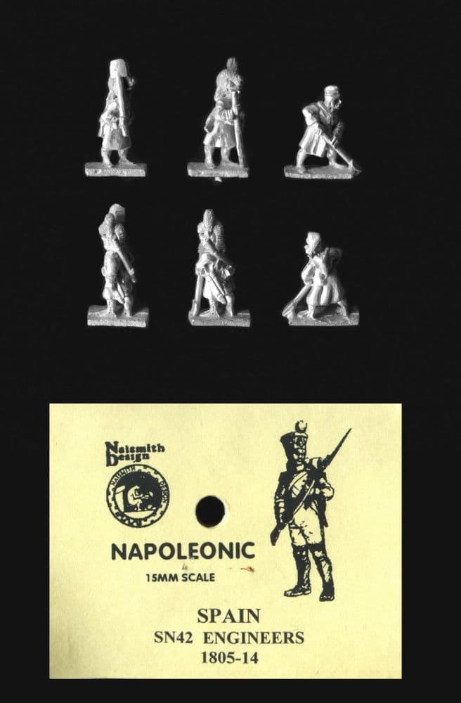 Naismith Design 15mm Napoleonic Spanish SN42 Engineers 1805-1814 6