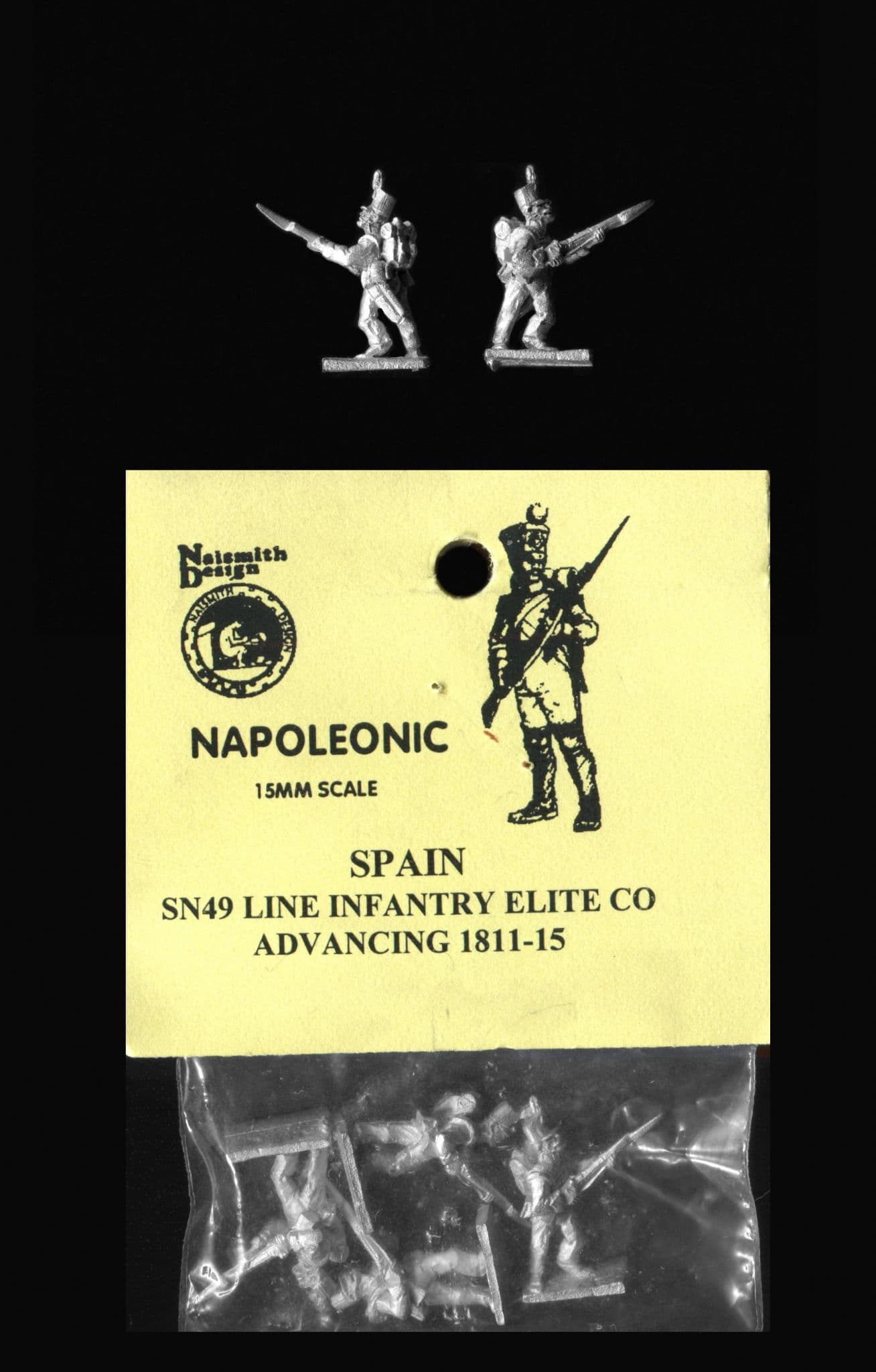 Naismith Design 15mm Napoleonic Spanish SN49 Line Infantry Elite Coy ...
