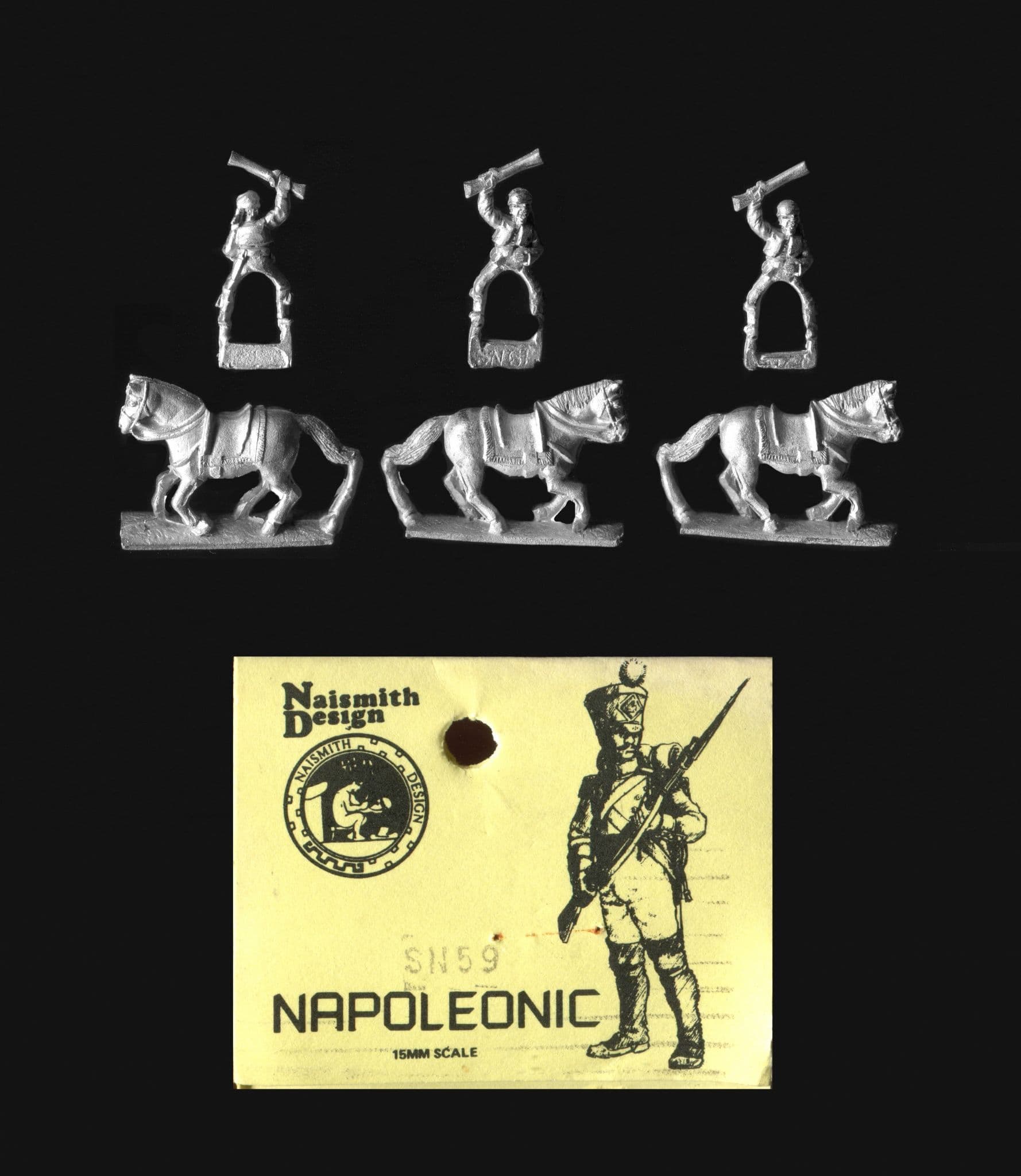 Naismith Design 15mm Napoleonic Spanish SN59 Cavalry with Blunderbuss 3