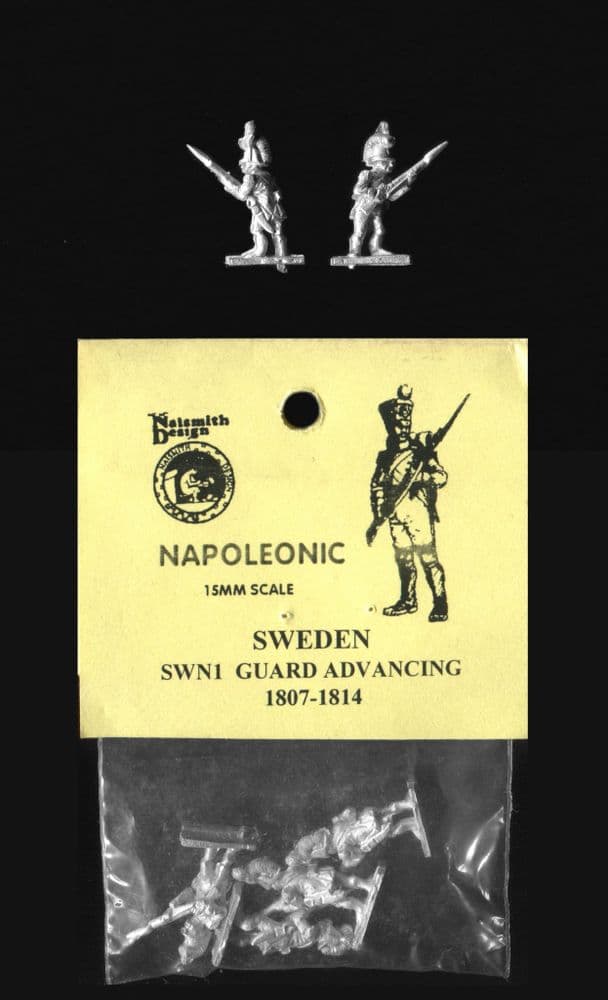 Naismith Design 15mm Napoleonic Swedish SWN01 Guard Infantry Advancing ...