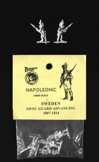 Naismith Design 15mm Napoleonic Swedish SWN01 Guard Infantry Advancing ...