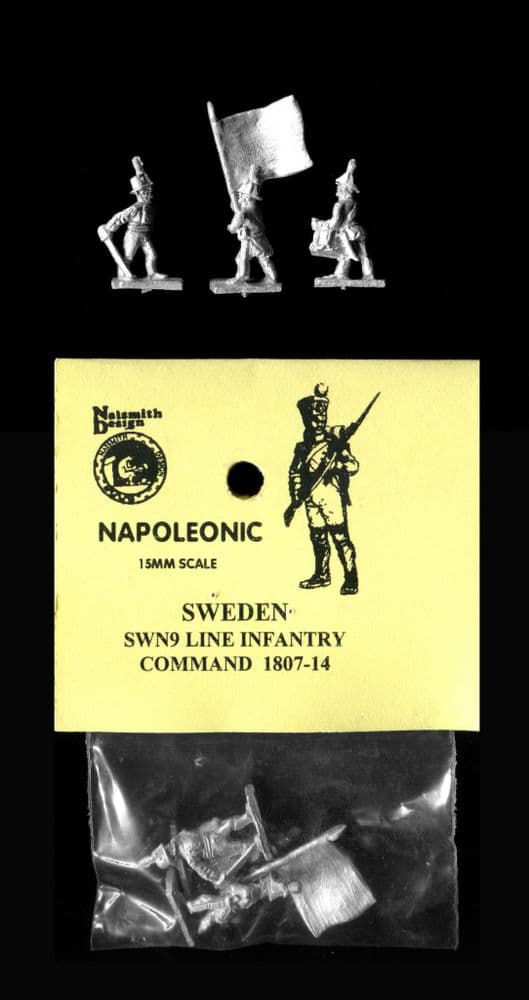 Naismith Design 15mm Napoleonic Swedish SWN09 Line Infantry Command ...