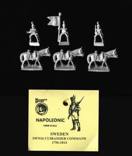 Naismith Design 15mm Napoleonic Swedish SWN16 Cuirassier Command 1796 ...