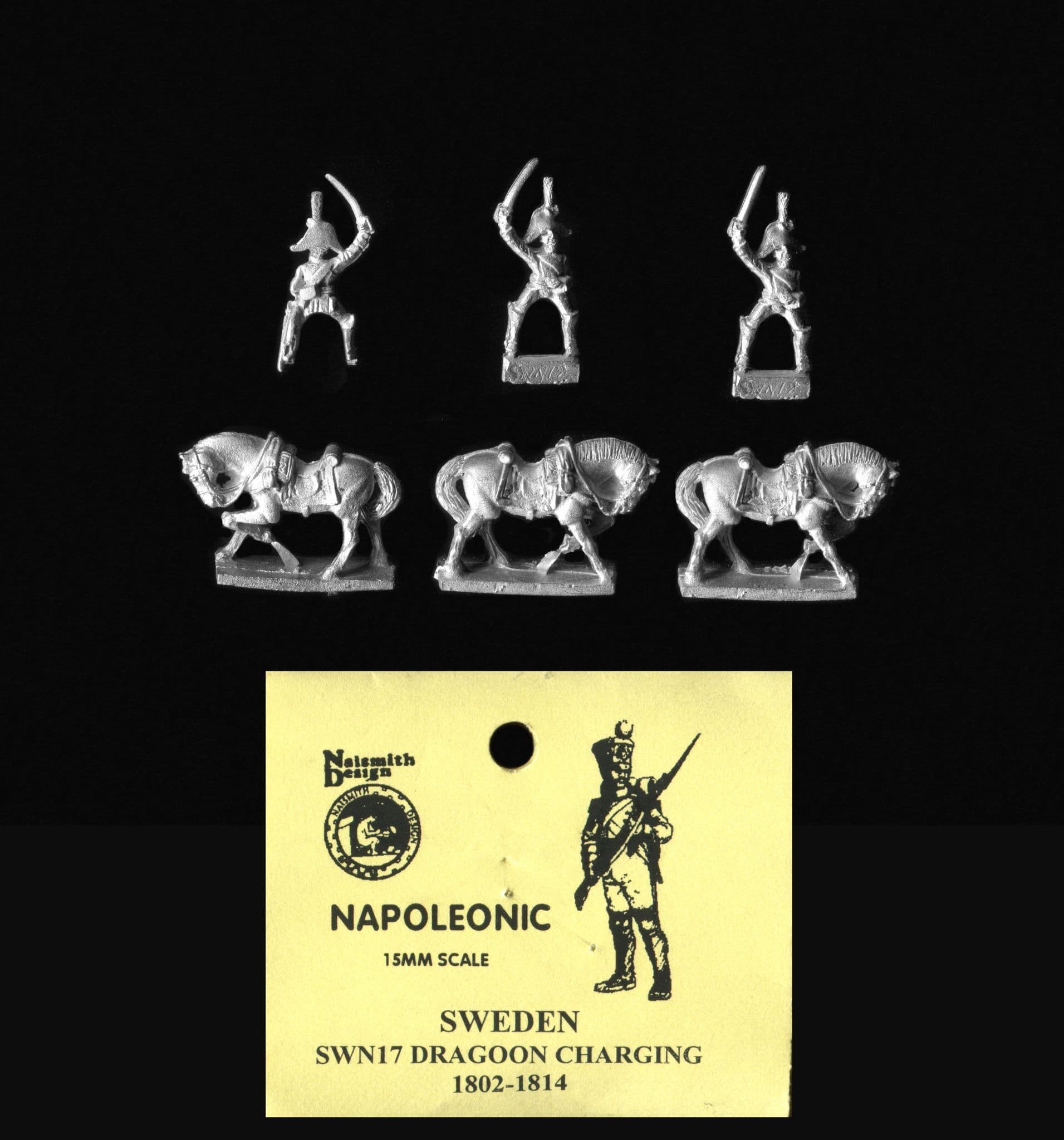 Naismith Design 15mm Napoleonic Swedish SWN17 Dragoon Troopers 1806-1814 3