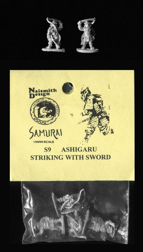 Naismith Design 15mm Samurai Range S09 Armoured Ashigaru with Sword ...